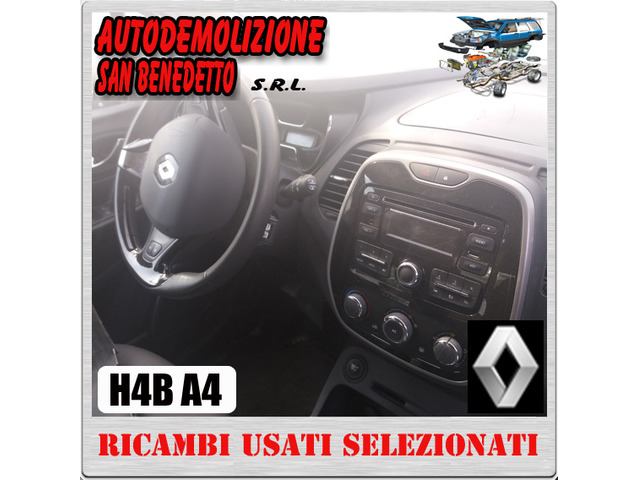 Ricambi auto RENAULT CAPTUR 900 B 2014 SIGLA H4BA4 Favara - AnnunciToday.it